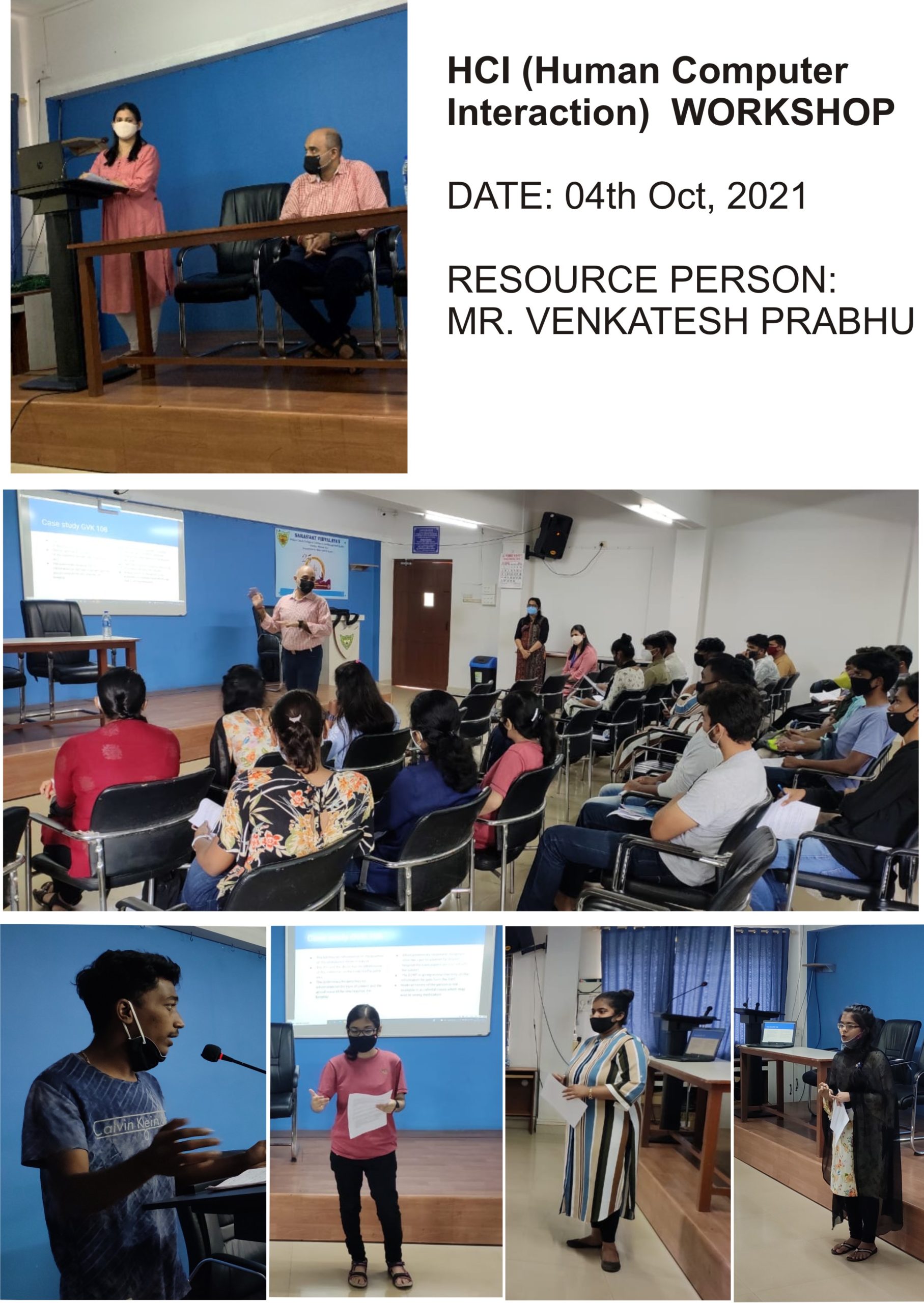 WORKSHOPS/GUEST LECTURES – Saraswat College